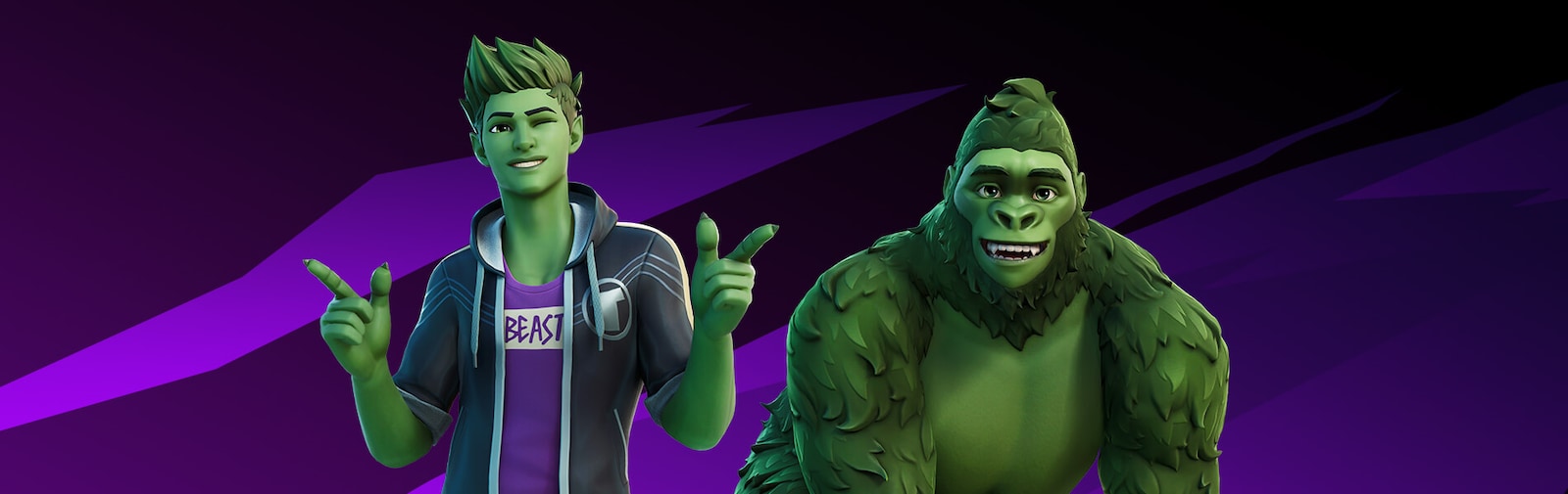 DC’s Beast Boy Unites with Raven in Fortnite - Compete to Unlock His ...