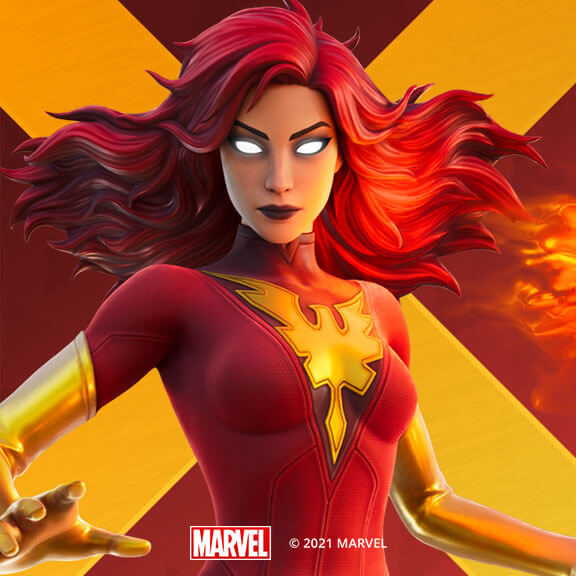 Dark Phoenix atterrit dans Fortnite après avoir illuminé le cosmos