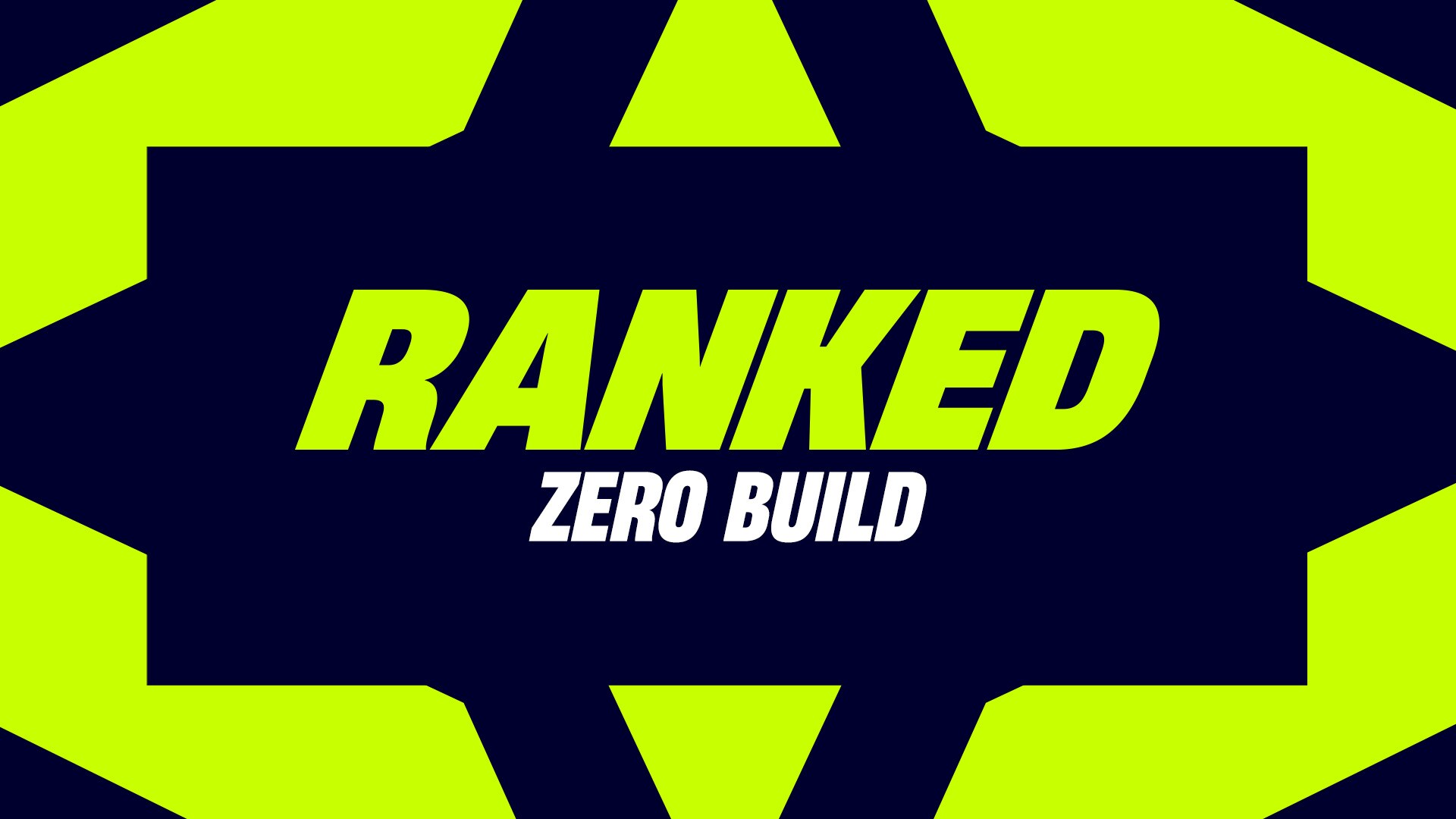 Ranked Zero Build par Epic - Fortnite