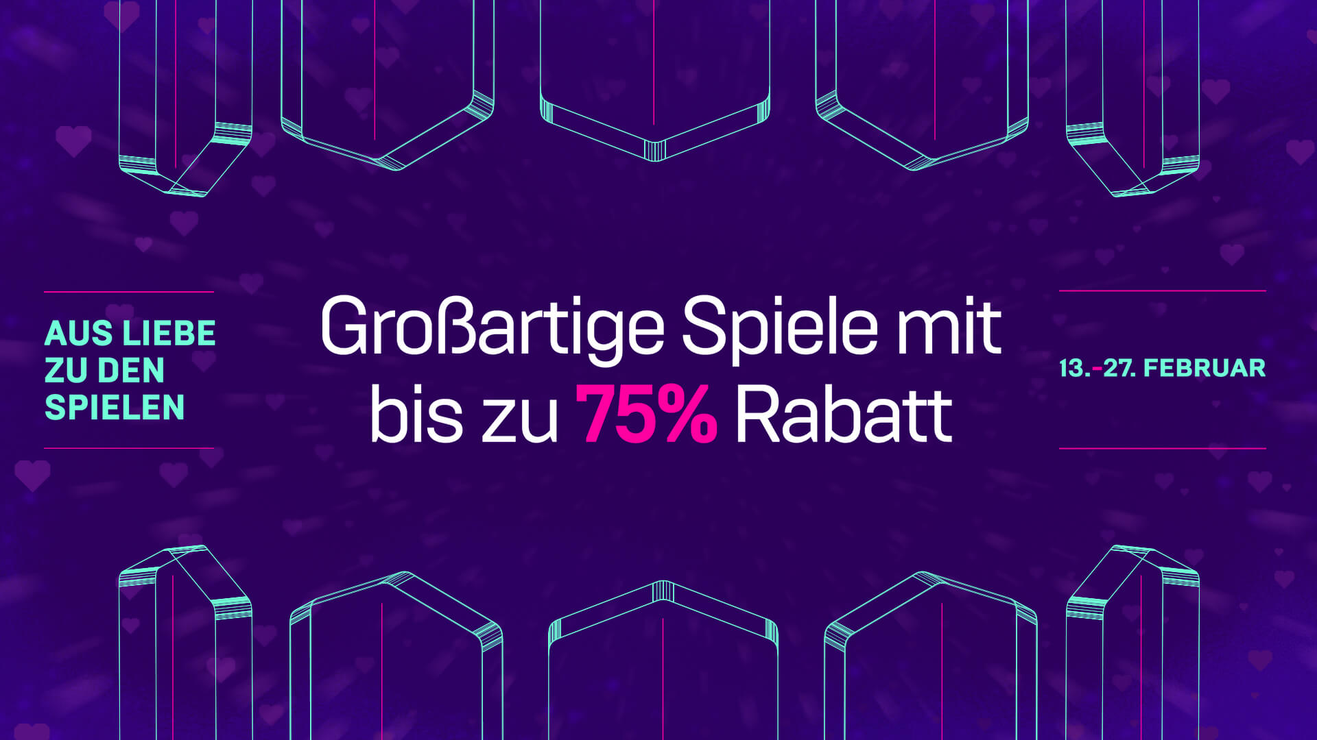 Das „Aus Liebe zu den Spielen"-Angebot ist nun live! Eine Kollektion ...