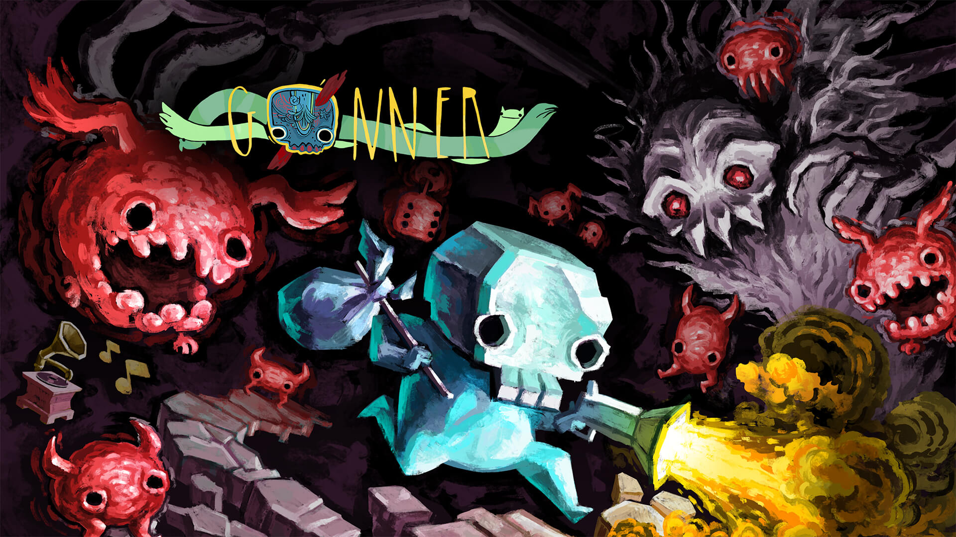 GoNNER is a challenging score-based procedurally-generated platformer ...