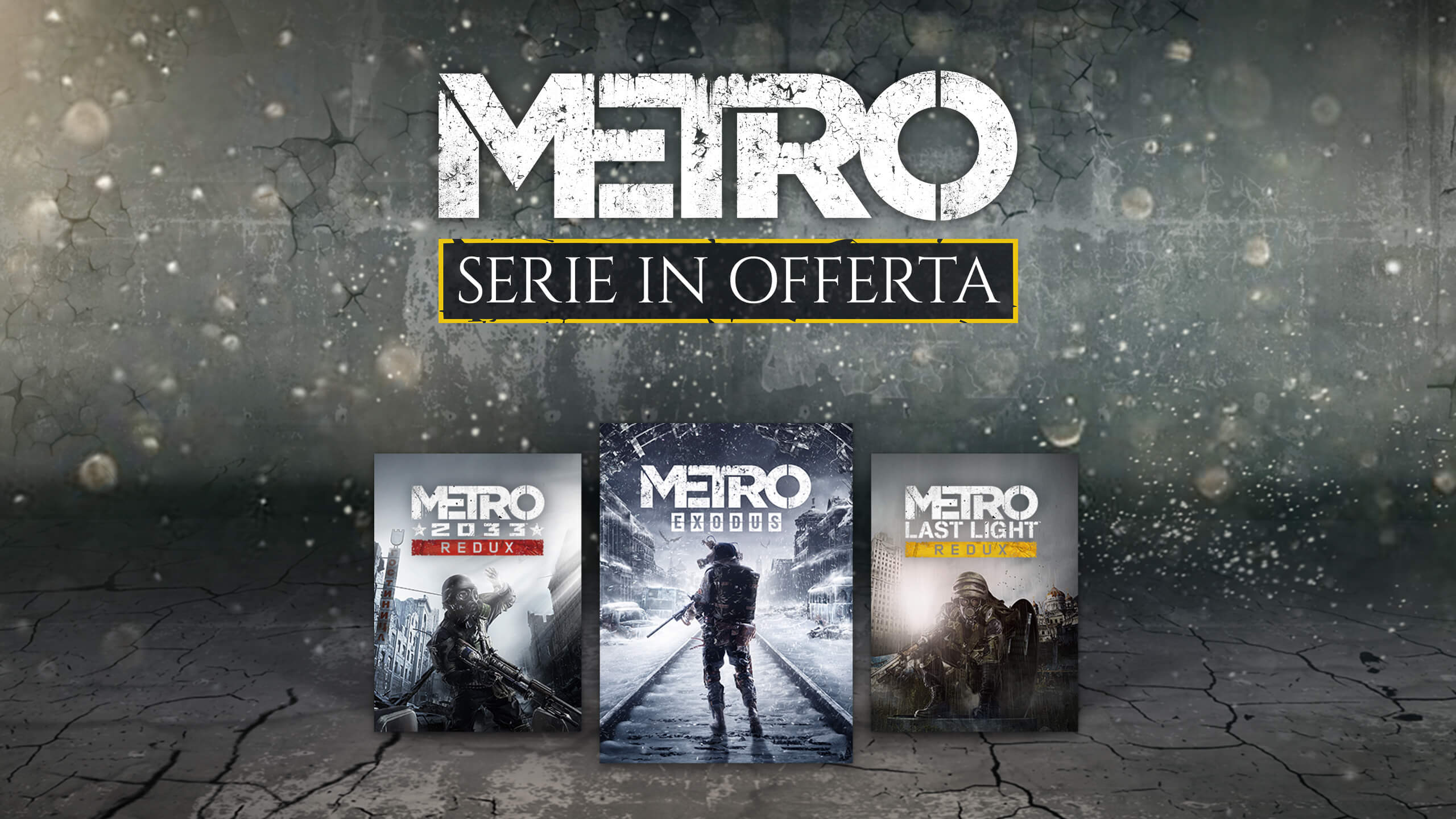 Sono arrivate le offerte per la serie Metro! - Epic Games Store