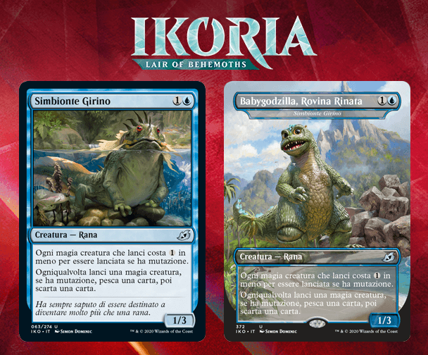 Set di carte IKORIA + mostri serie Godzilla ad aprile in Magic: The Gathering Arena - Epic Games ...
