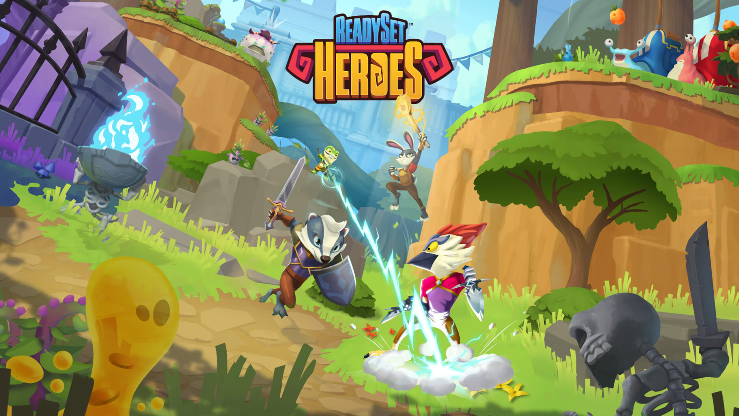 Multiplayer brawler ReadySet Heroes is available now on PC, with cross ...