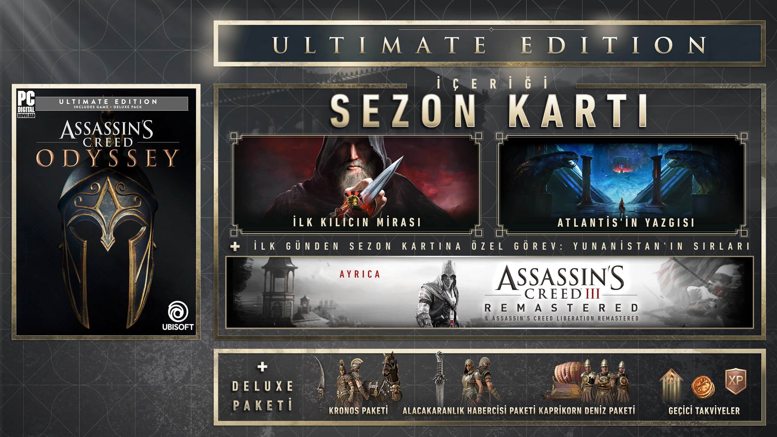 Assassins Creed Odyssey Ultimate Edition | Bugün Satın Al ve İndir ...