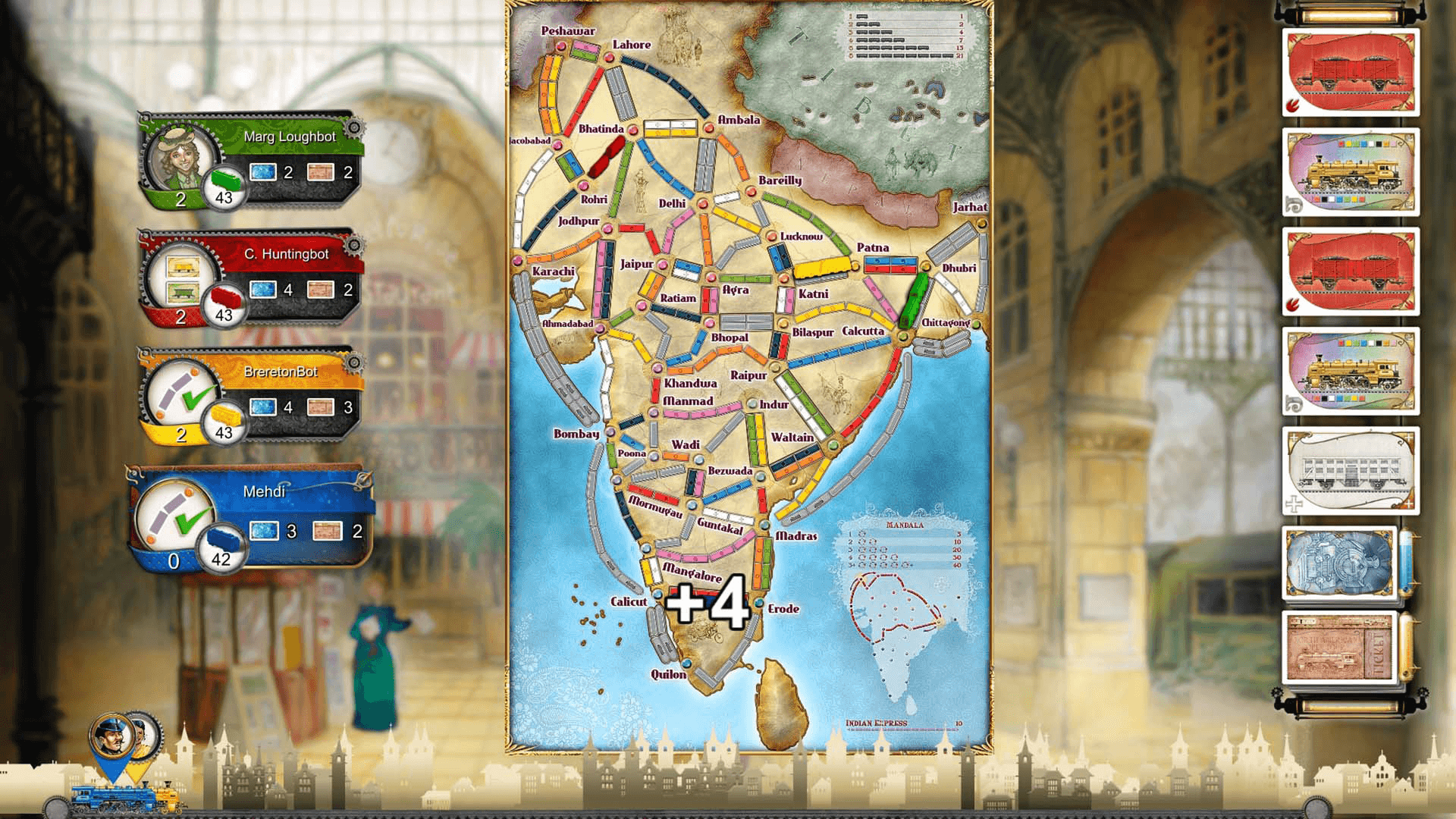 Ticket to Ride India Expansion DLC – Epic Games Store