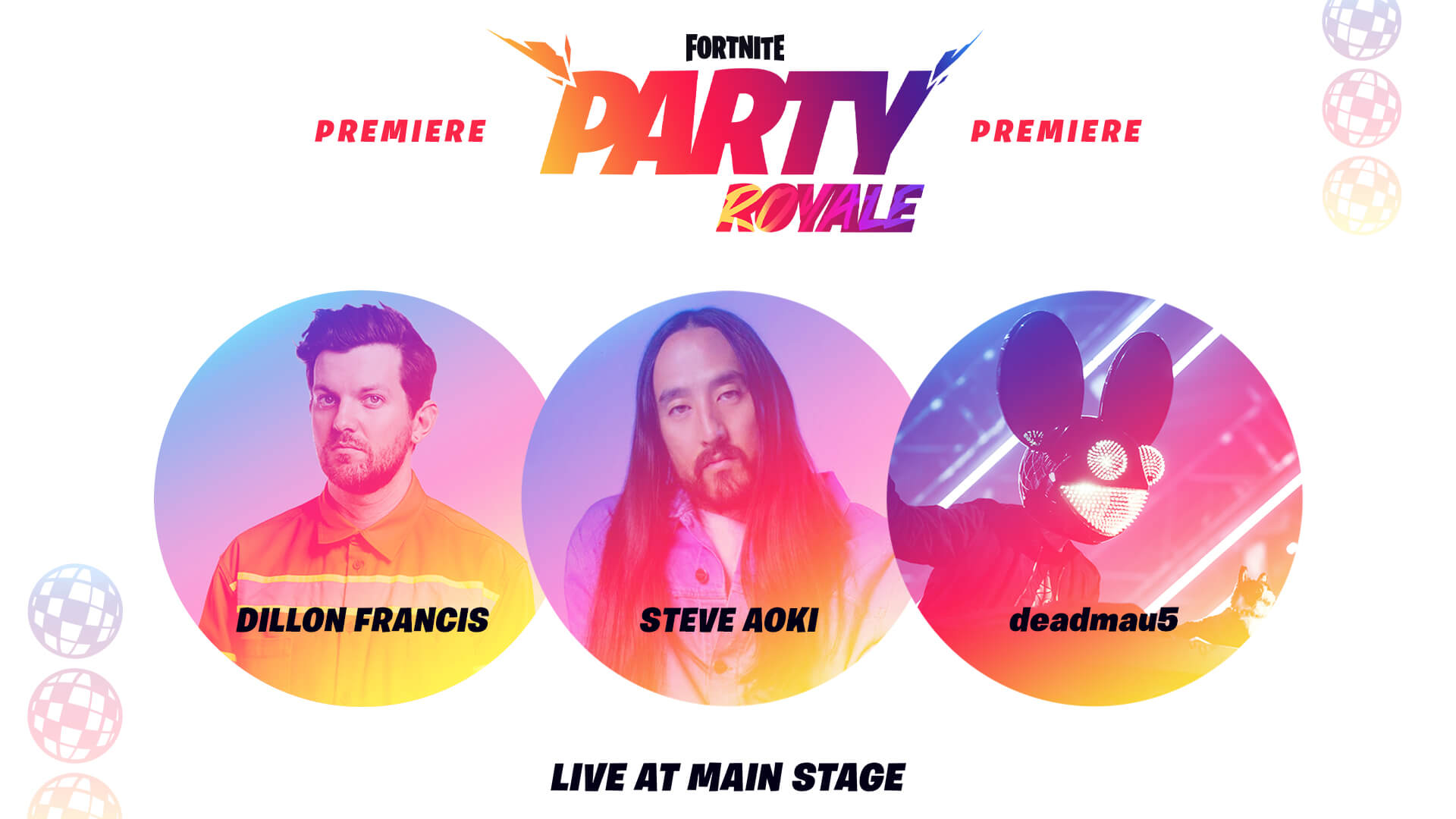 Dillon Francis Steve Aoki and deadmau5 Invite You to the Party Royale ...