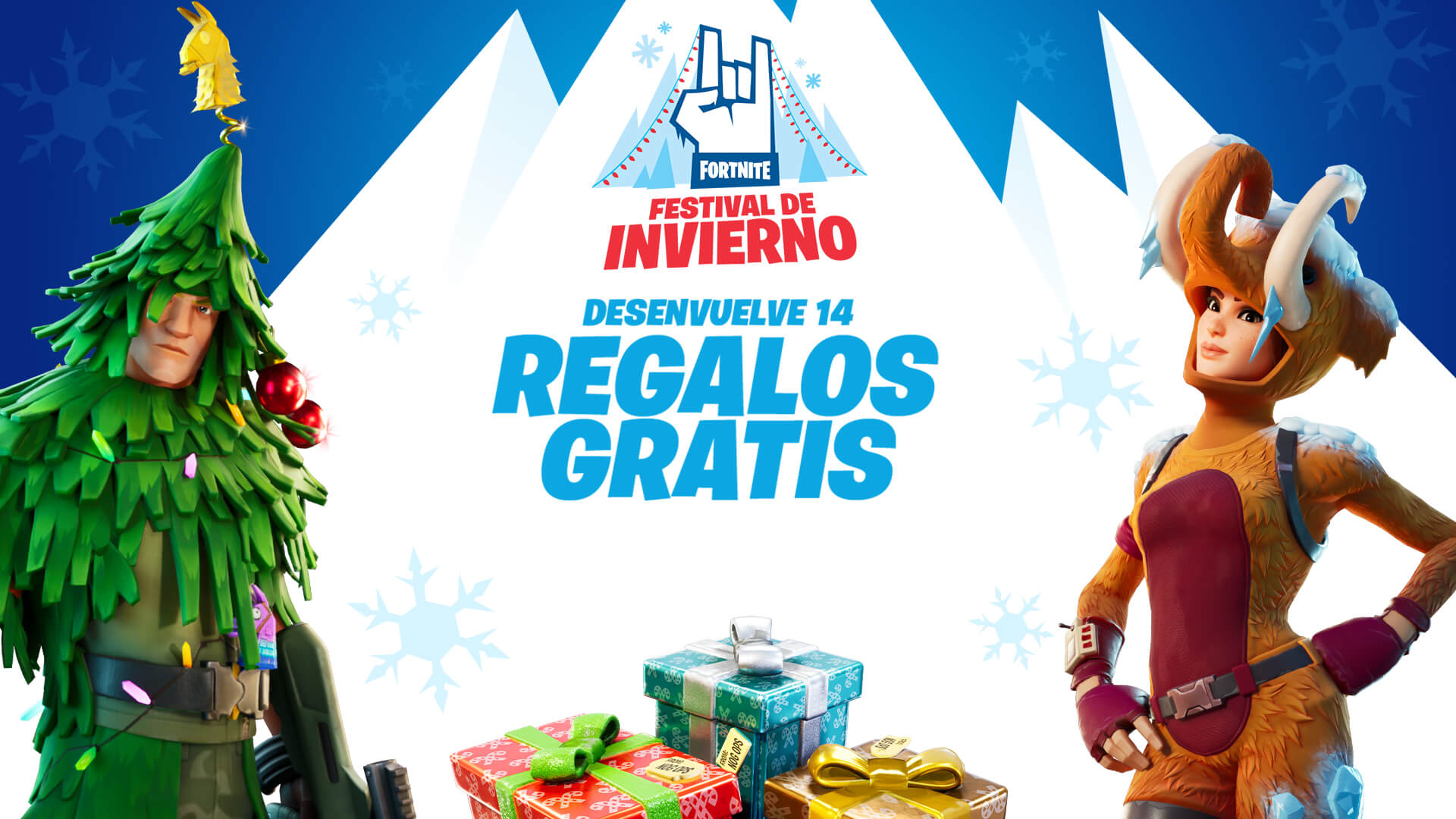 Descubre todas las novedades del Festival de Invierno 2019 en Fortnite