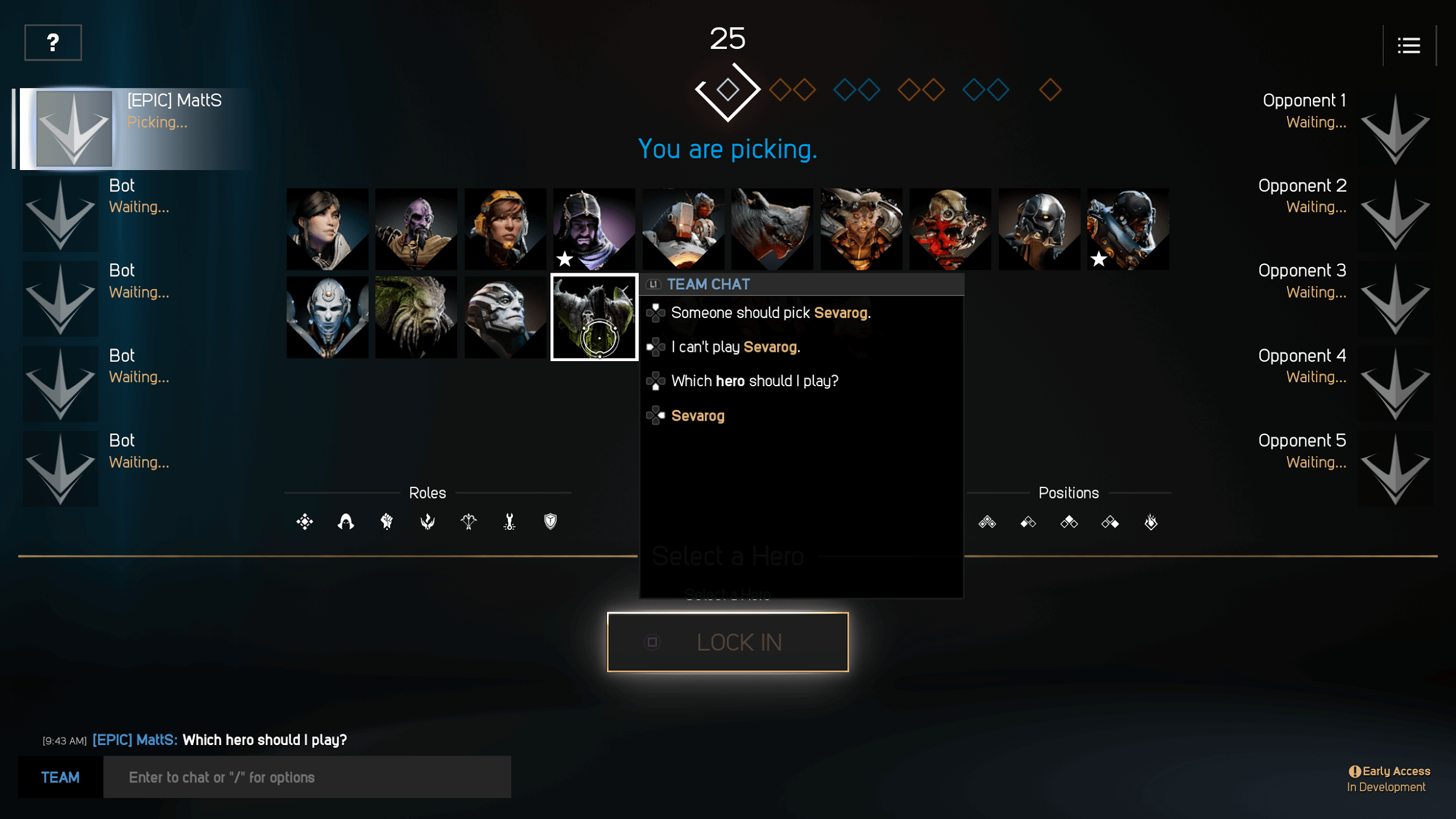 Draft screen Role/Lane choices : r/paragon