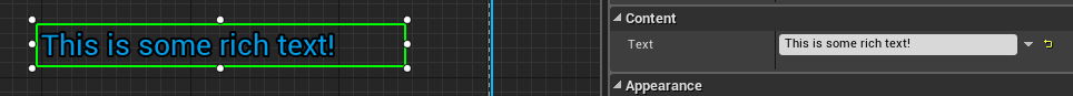 Advanced Text Styling with Rich Text Block - Unreal Engine