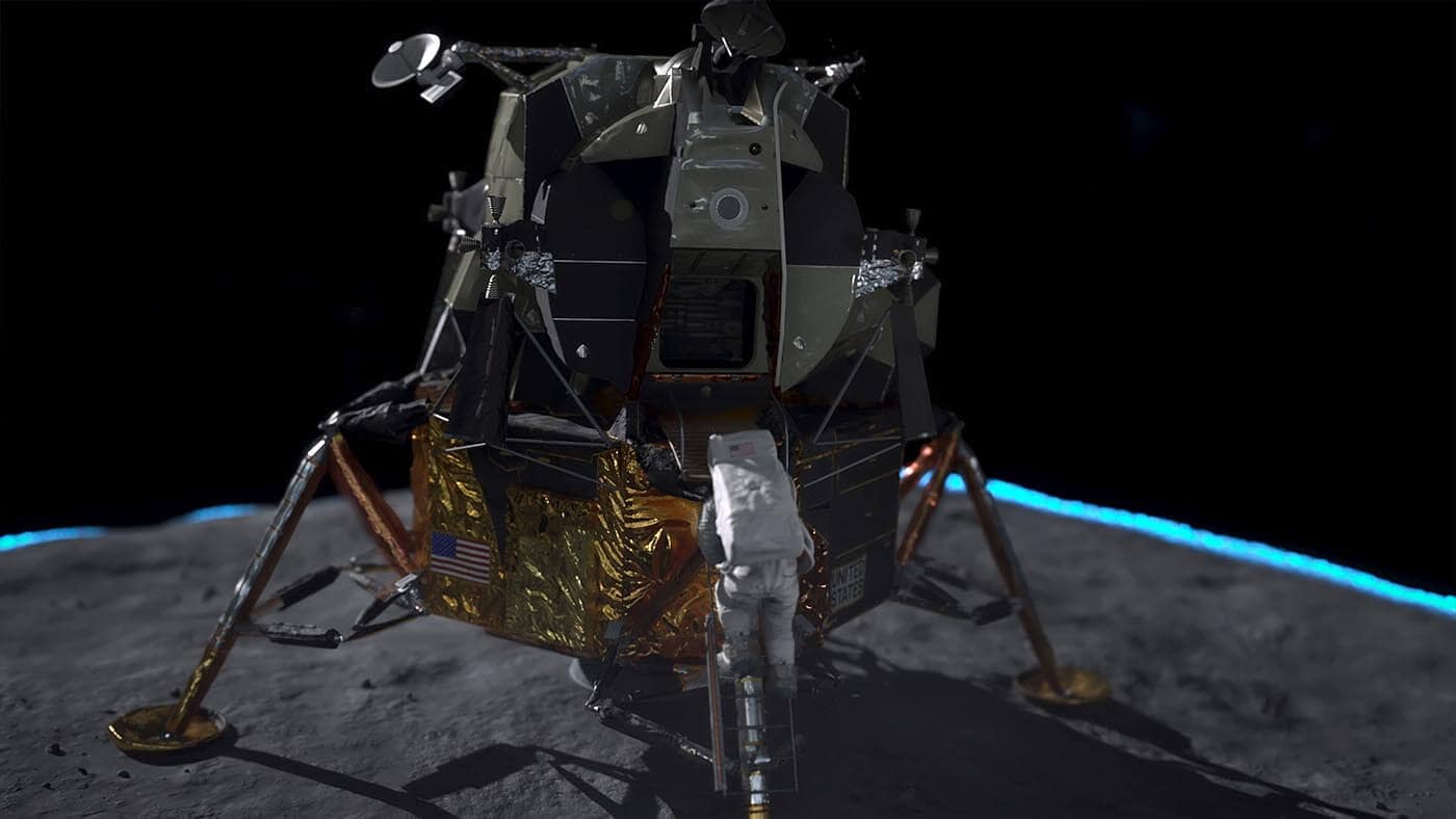 Apollo 11 Engines On Display