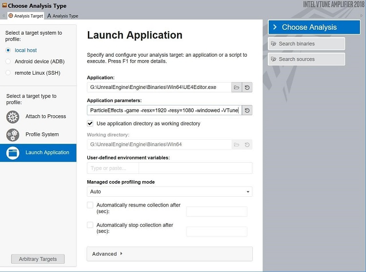 New Intel® VTune™ Amplifier Integration with Unreal Engine 4