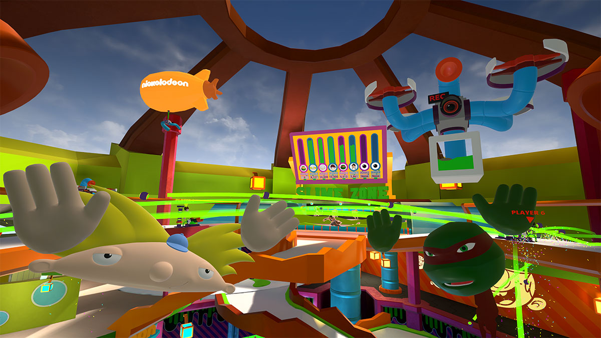 Nickelodeon’s SlimeZone multi-player VR experience comes to IMAX Centers - Unreal Engine