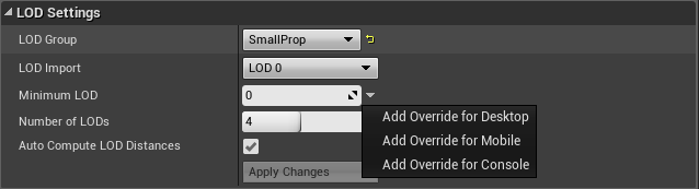 One Mesh To Rule Them All - Unreal Engine
