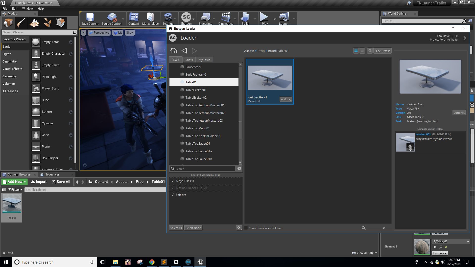 Shotgun Integration Now Available in Unreal Engine 4.20