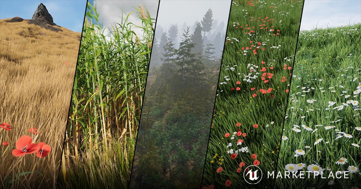 Spring into action with this free environment collection from Project Nature - Unreal Engine
