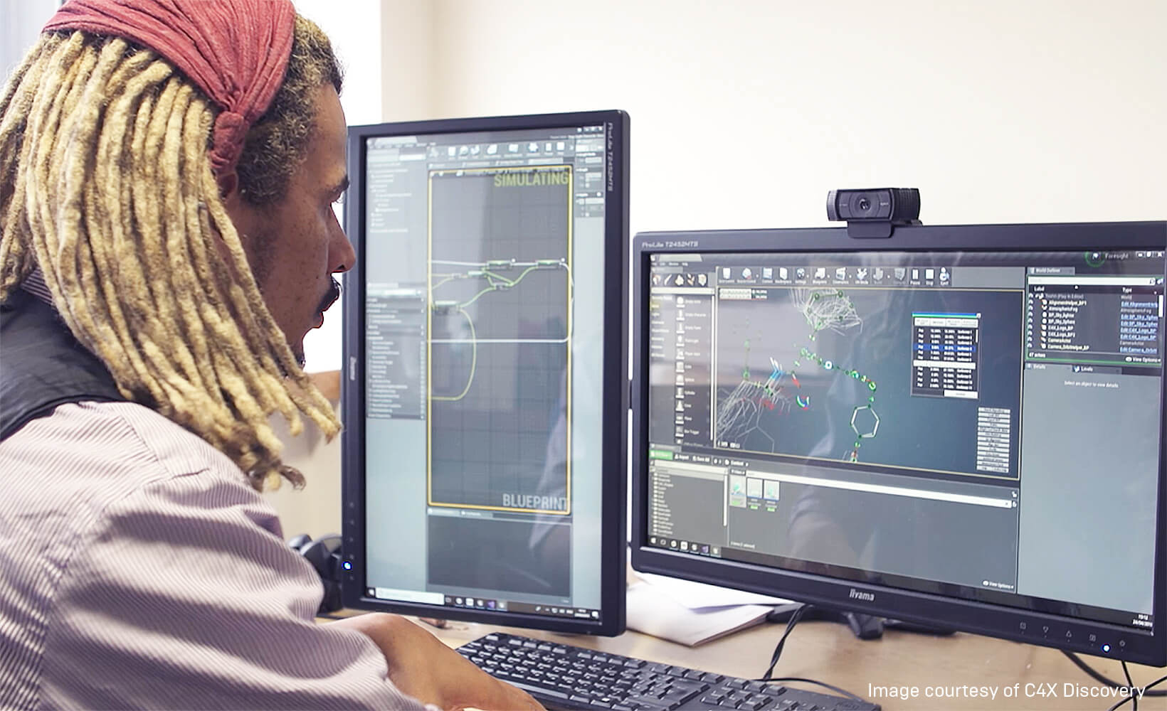 Taking Pharmaceutical Discovery to the Next Level in Unreal Engine