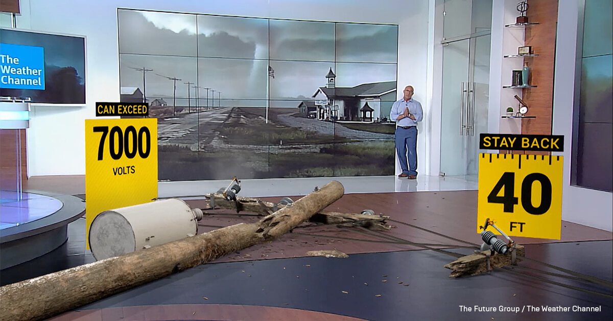 언리얼 엔진으로 번개와 폭풍을 만든 The Future Group과 Weather Channel - Unreal Engine
