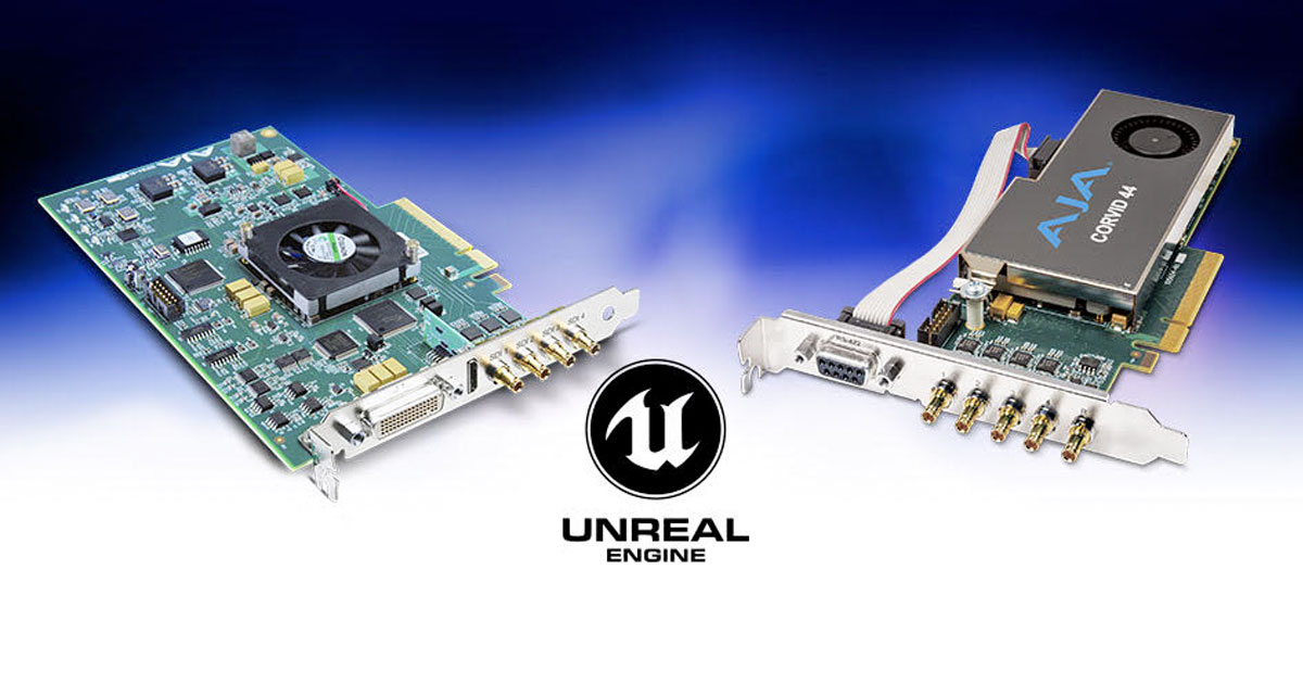 アンリアル エンジン 4.20でのビデオ I/O サポート追加 - Unreal Engine
