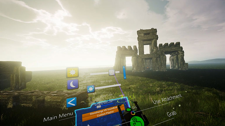 Building Inspiration with Stonehenge VR SANDBOX - Unreal Engine