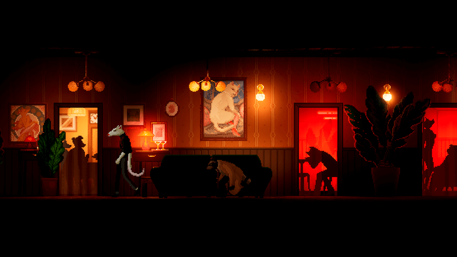 Developer EggNut highlights how they created Backbone's dystopian noir 2.5D pixel art style ...