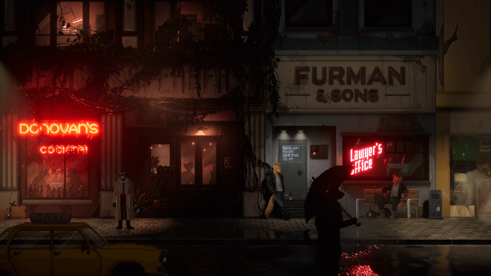 Developer EggNut highlights how they created Backbone's dystopian noir 2.5D pixel art style ...