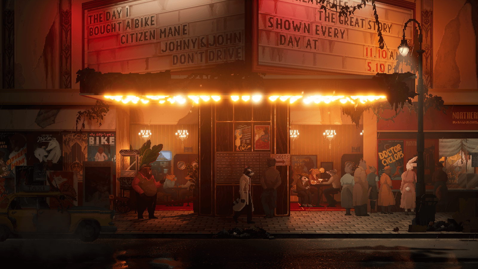 Developer EggNut highlights how they created Backbone's dystopian noir 2.5D pixel art style ...