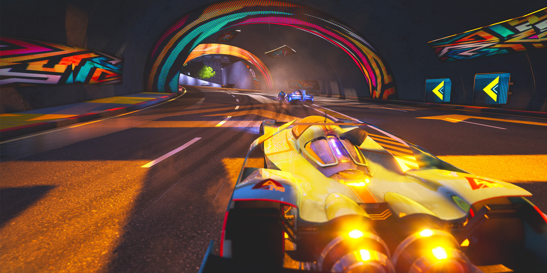 Xenon Racer pays tribute to old-school arcade action while forging its own path - Unreal Engine