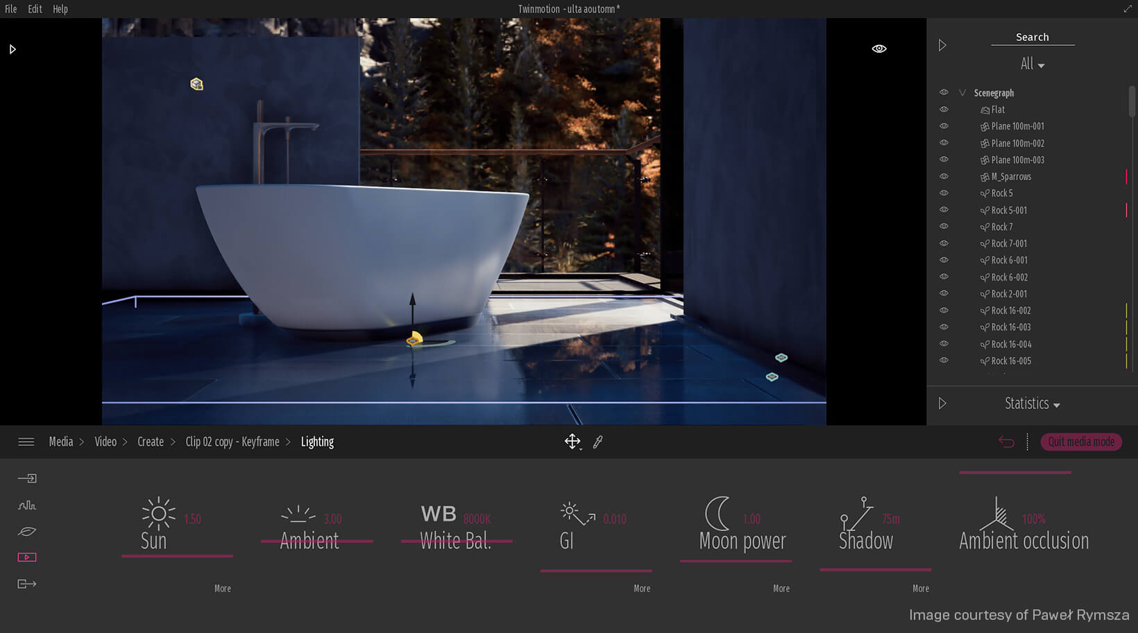 House at the Waterfall breakdown: the winning entry of Twinmotion ...