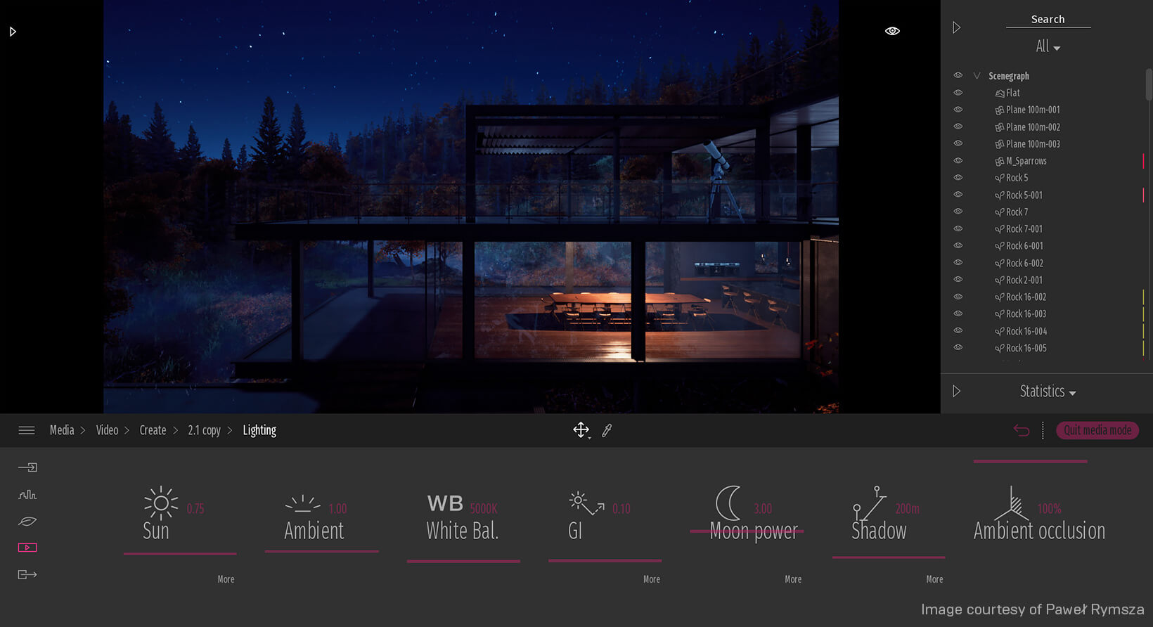 House at the Waterfall breakdown: the winning entry of Twinmotion ...