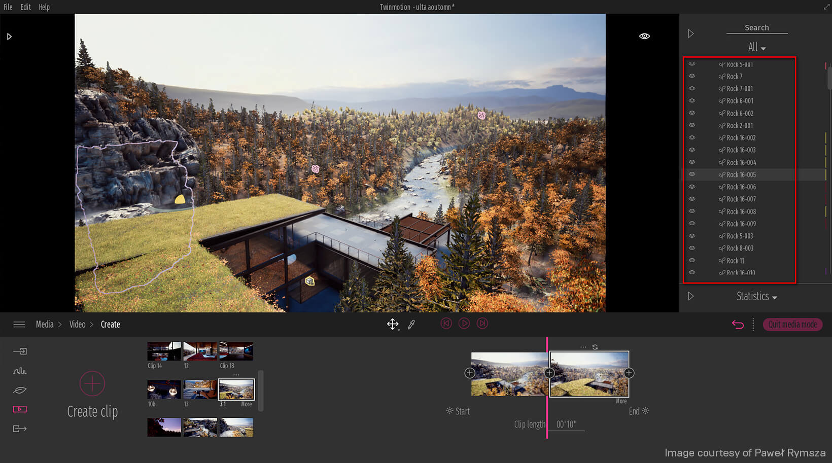 House at the Waterfall breakdown: the winning entry of Twinmotion ...