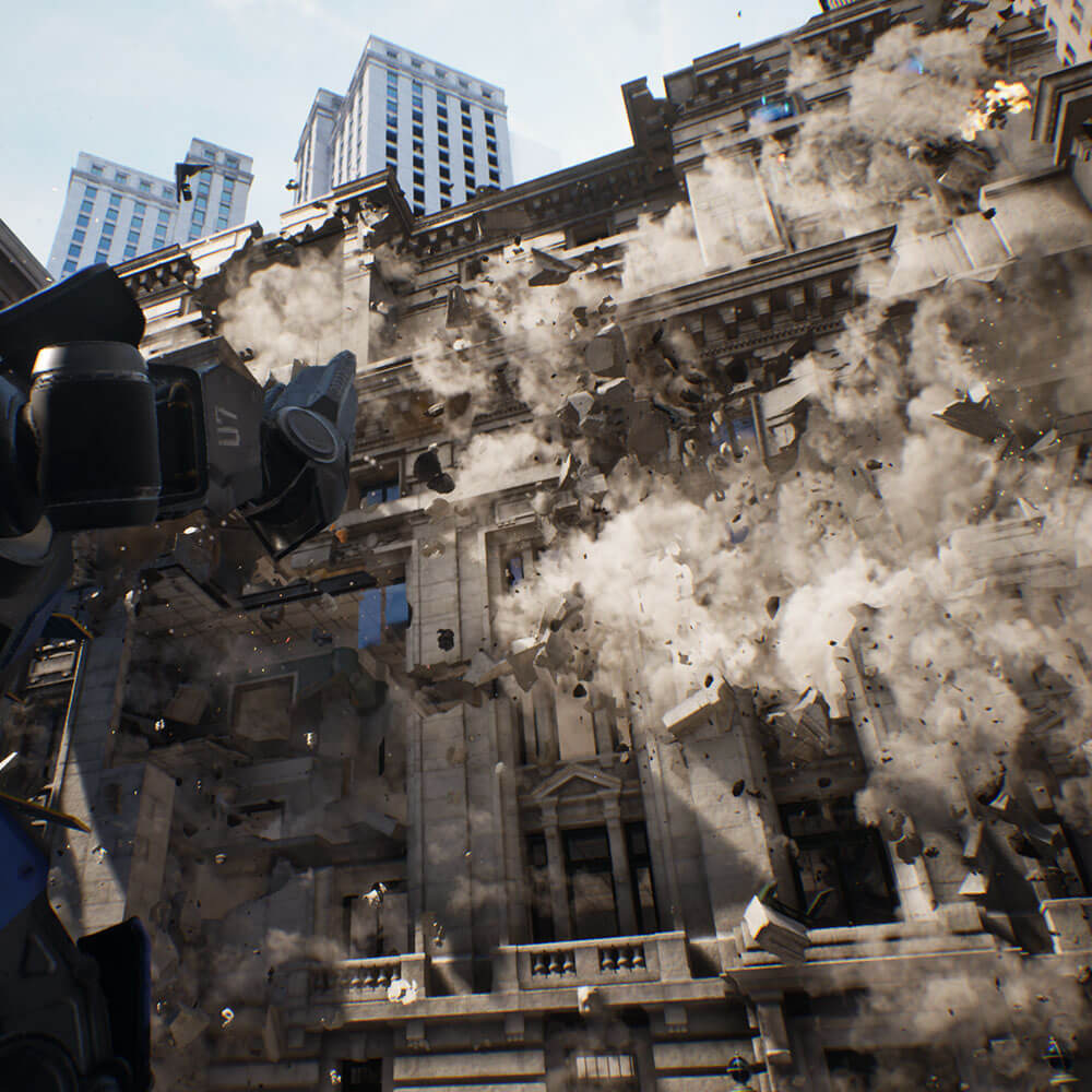 Chaos physics and destruction system unleashed by Intel CPU optimizations - Unreal Engine