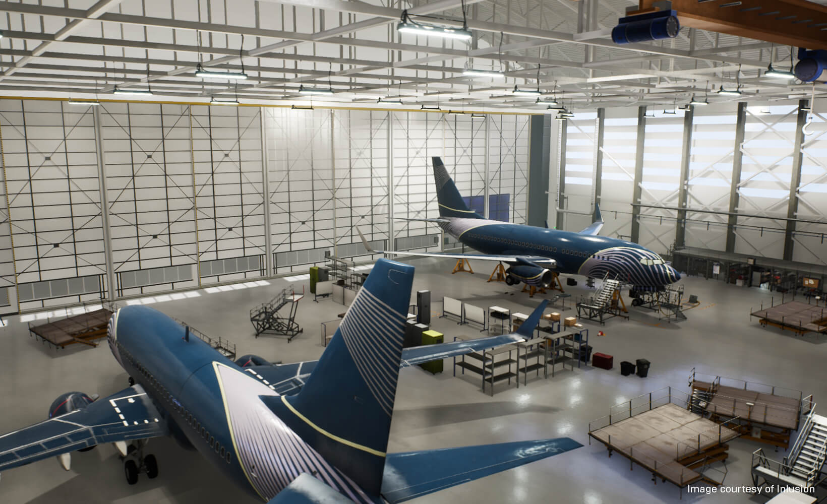 Beyond the manual: VR training on aircraft maintenance - Unreal Engine