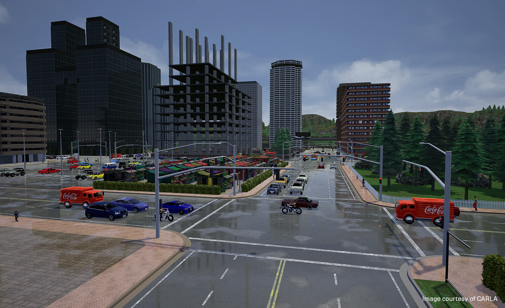 CARLA democratizes autonomous vehicle R&D with free open-source simulator - Unreal Engine