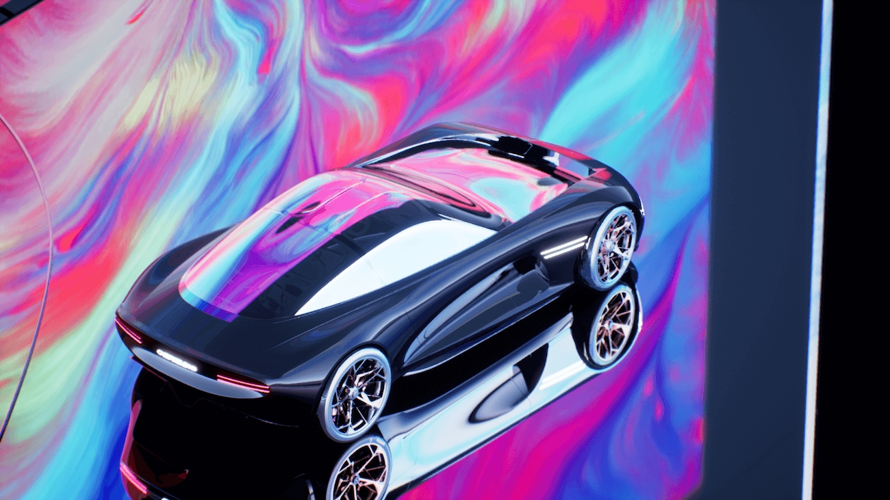 Two students create stunning real-time ray tracing automotive project ...