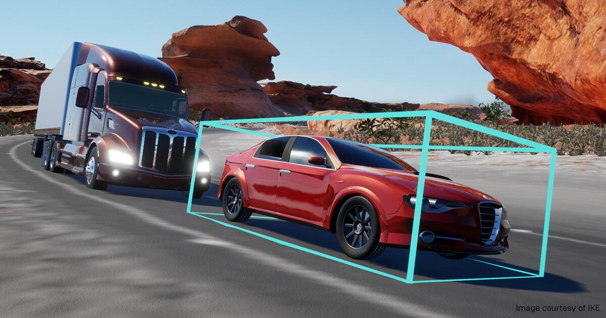 Ike develops virtual simulator for automated trucks with Unreal Engine