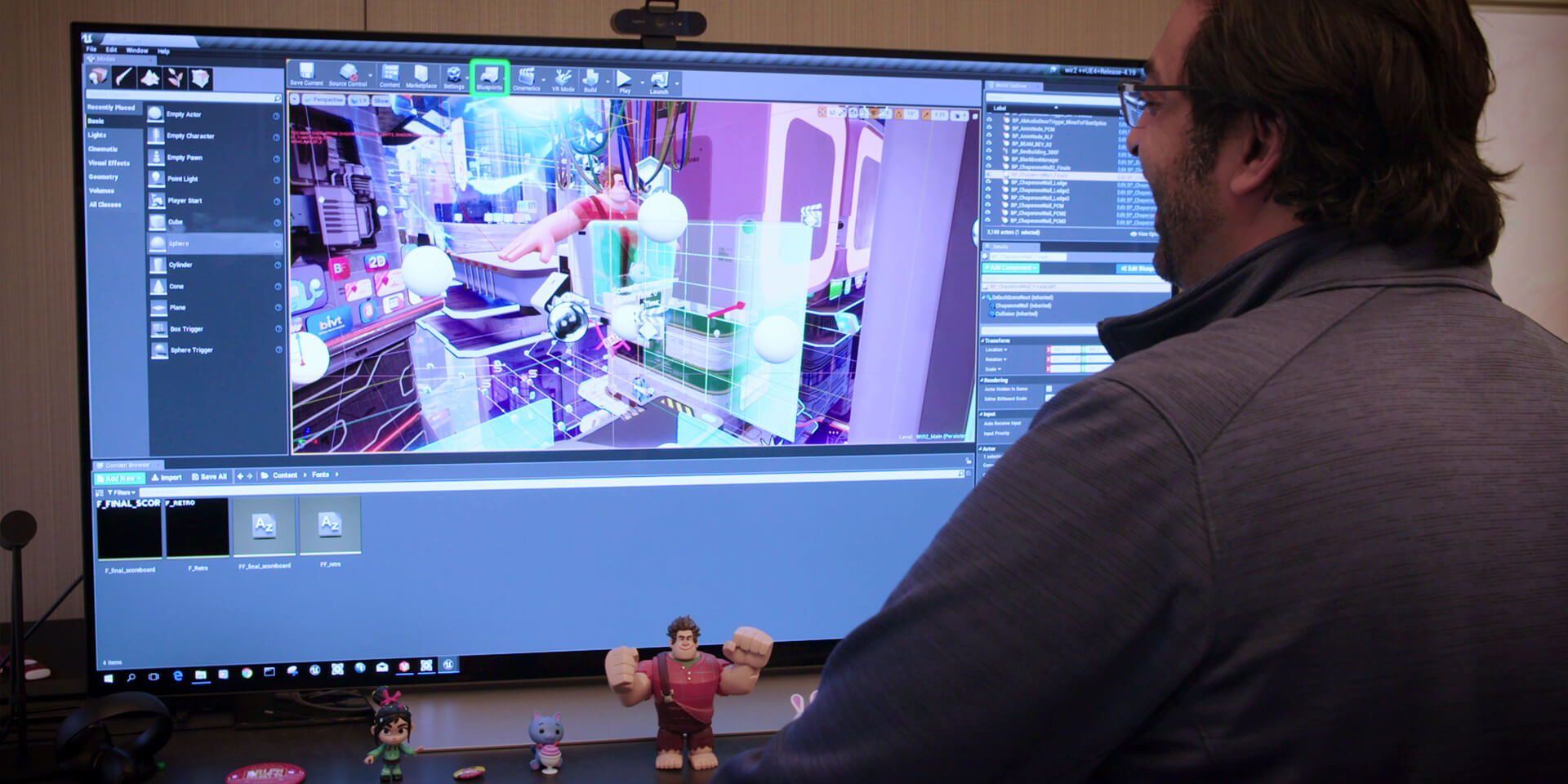 ILMxLAB creates “Ralph Breaks VR” virtual reality experience with UE4 ...