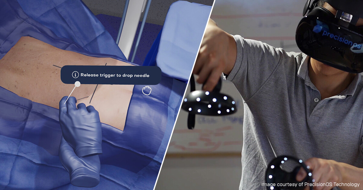 VR medical simulation from Precision OS trains surgeons five times ...