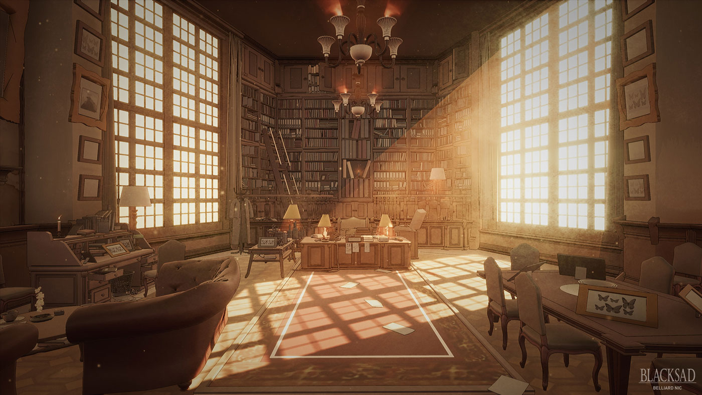 Blacksad breakdown: Howest student creates a playable 3D comic in UE4 ...