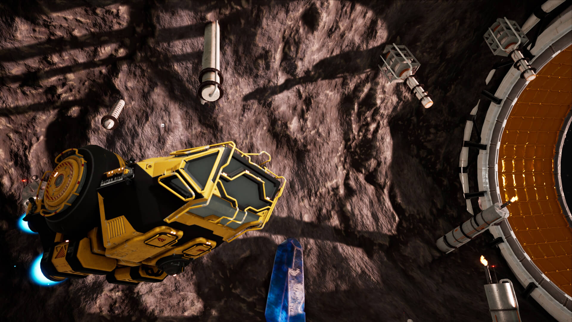 AstroNaughty Games shows how to implement ray tracing with space game ...