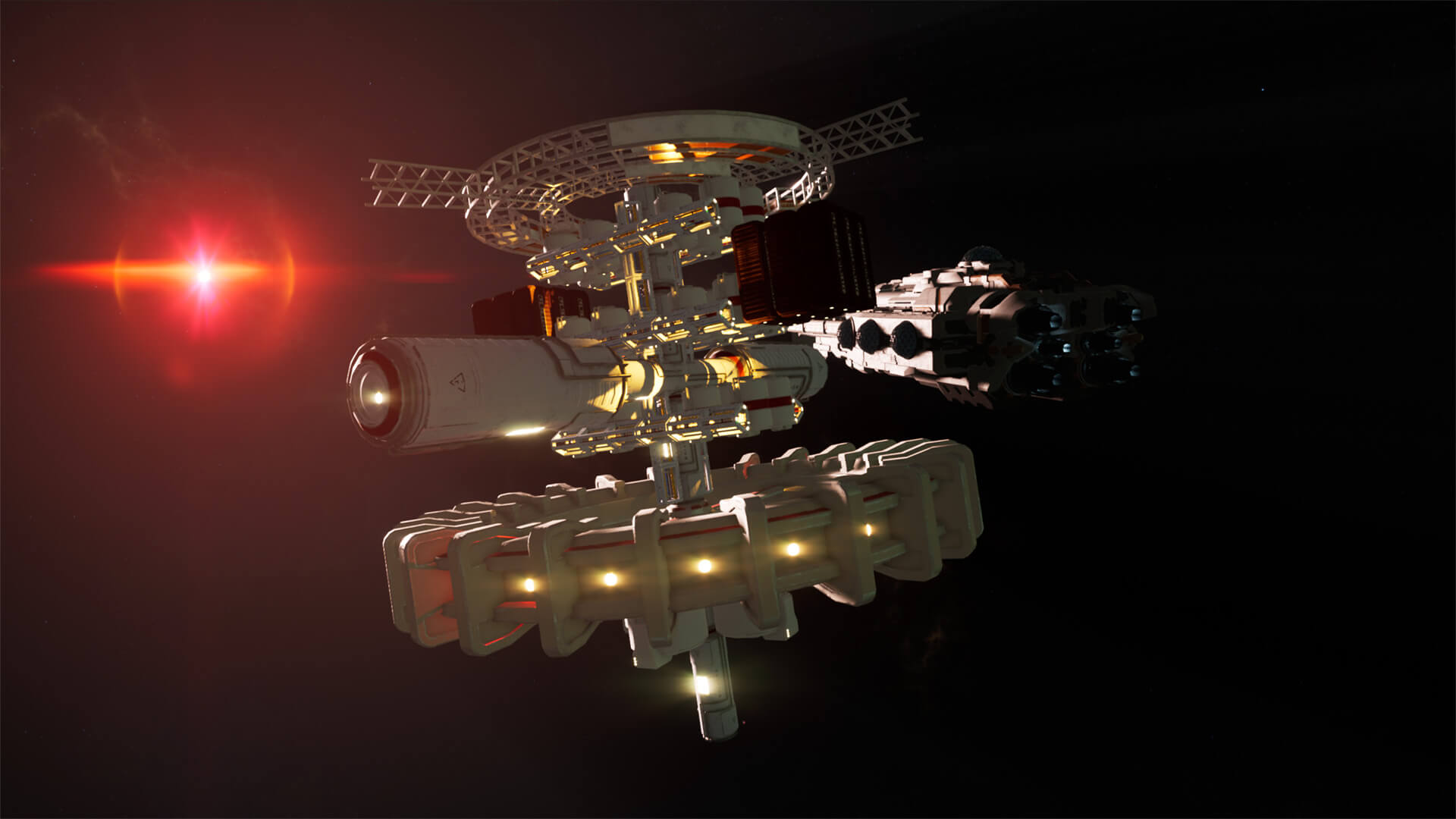 AstroNaughty Games shows how to implement ray tracing with space game ...