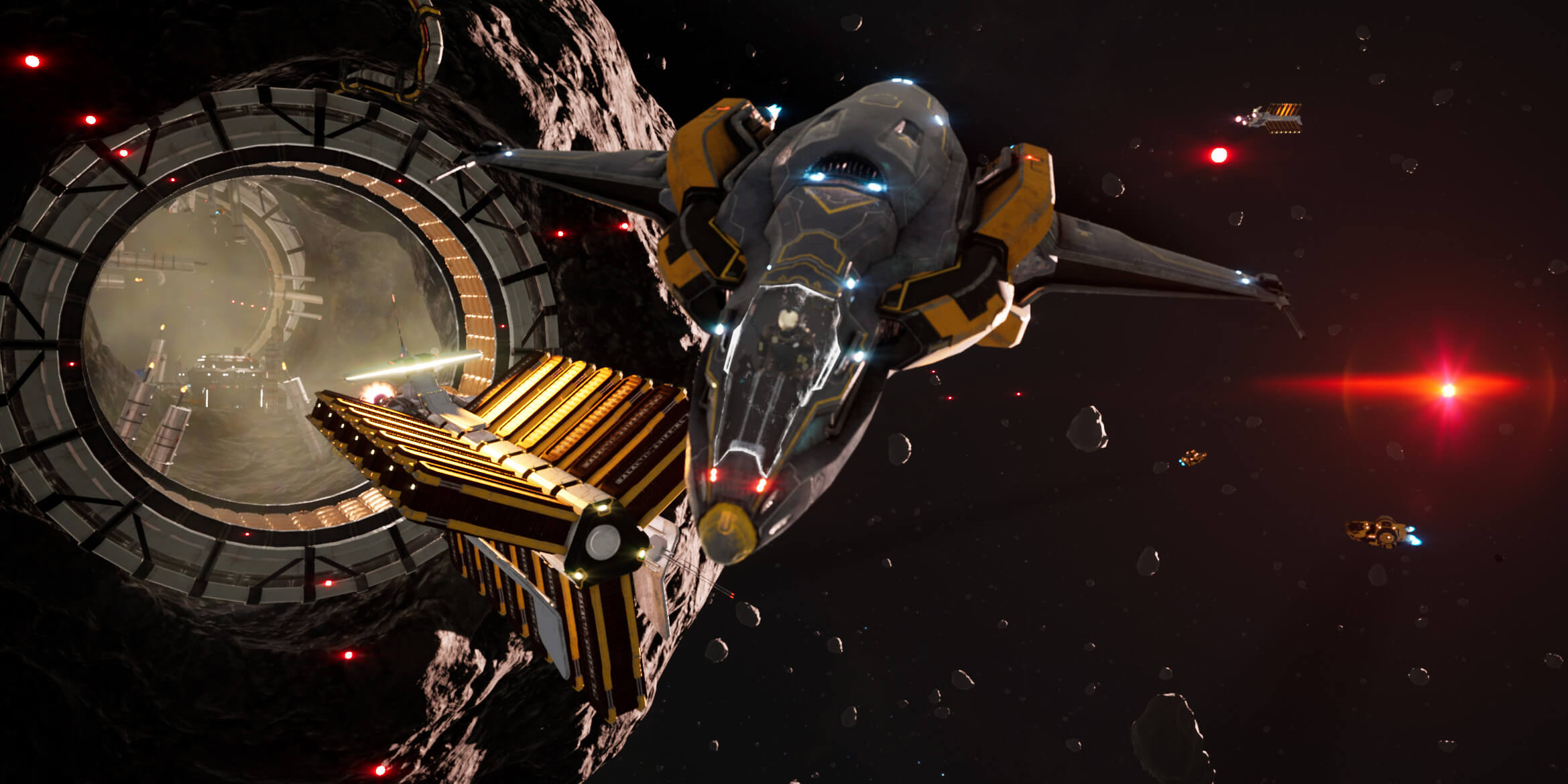 AstroNaughty Games shows how to implement ray tracing with space game ...