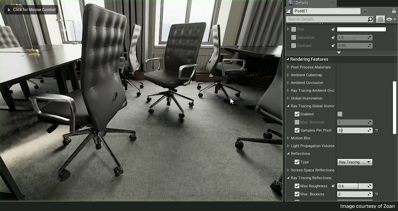 Real-time ray tracing in Unreal Engine - Part 2: architectural visualization