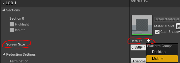 UE4项目移动端画面效果适配 - Unreal Engine