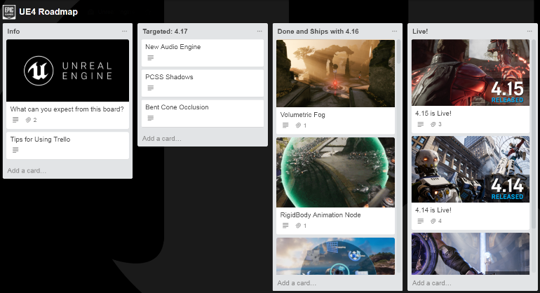 A Better View at What's To Come: Updates to the UE4 Roadmap - Unreal Engine
