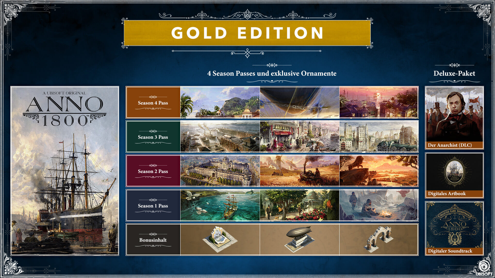 Anno 1800 Gold Edition | Heute herunterladen und kaufen – Epic Games Store
