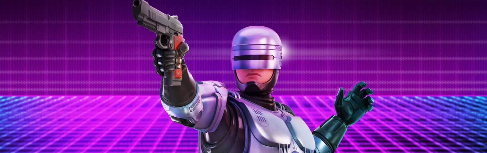 RoboCop Protects the Innocent (and the Island) in Fortnite
