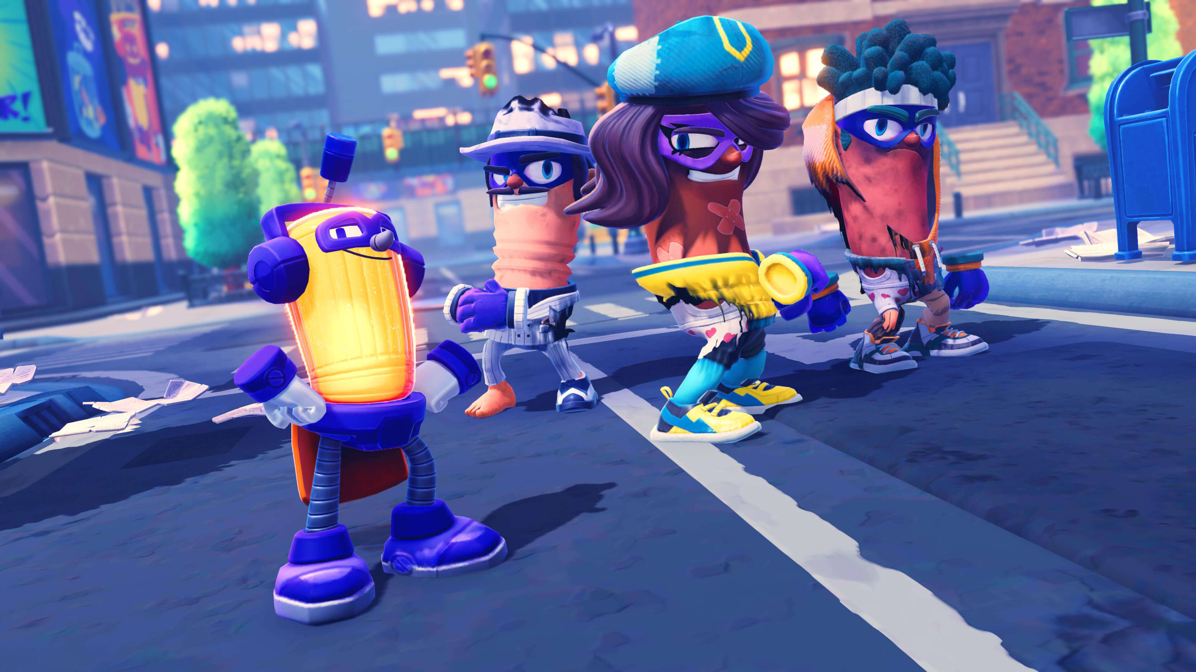 The three-versus-one game Bandit Trap is as chaotic as it is ...