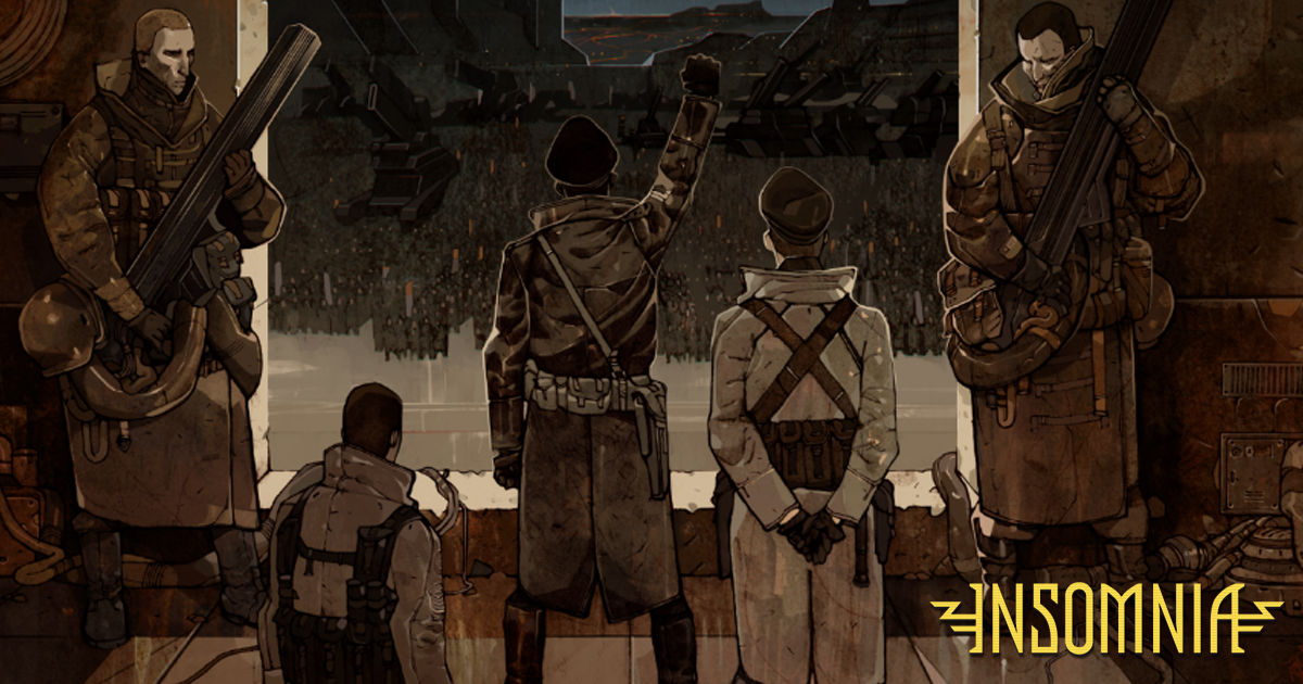 InSomnia leaves you sleepless in a space-city drifting through the void ...