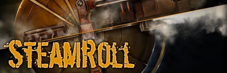 The strange marriage of mini golf and Marble Madness in Steamroll